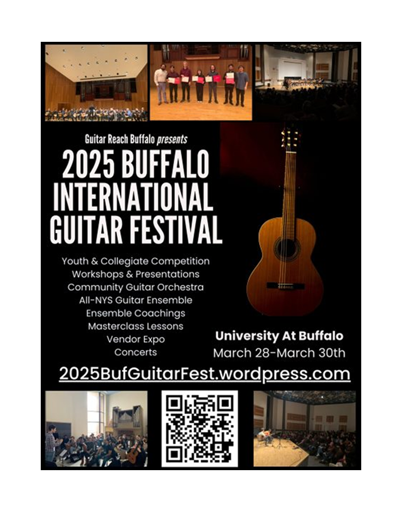 2025 Buffalo International Guitar Festival: Community, Education ...